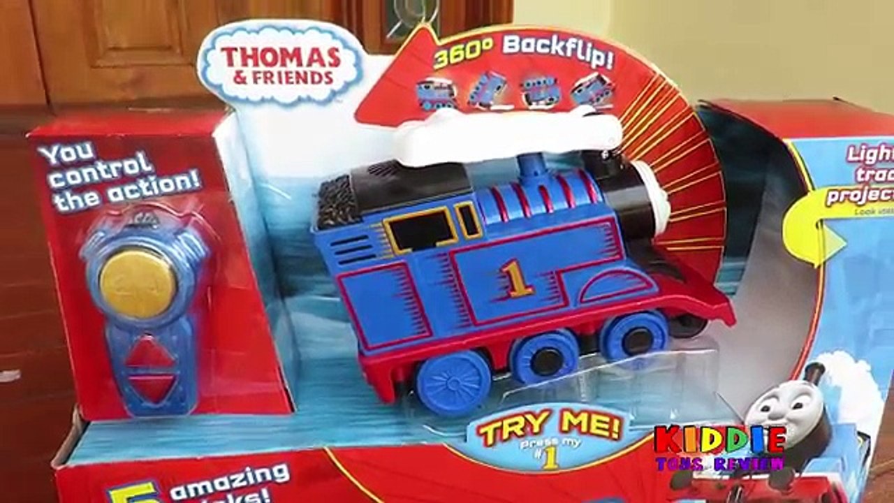 Thomas and Friends Turbo Flip Thomas Kid Playing with Train - 動画 ...