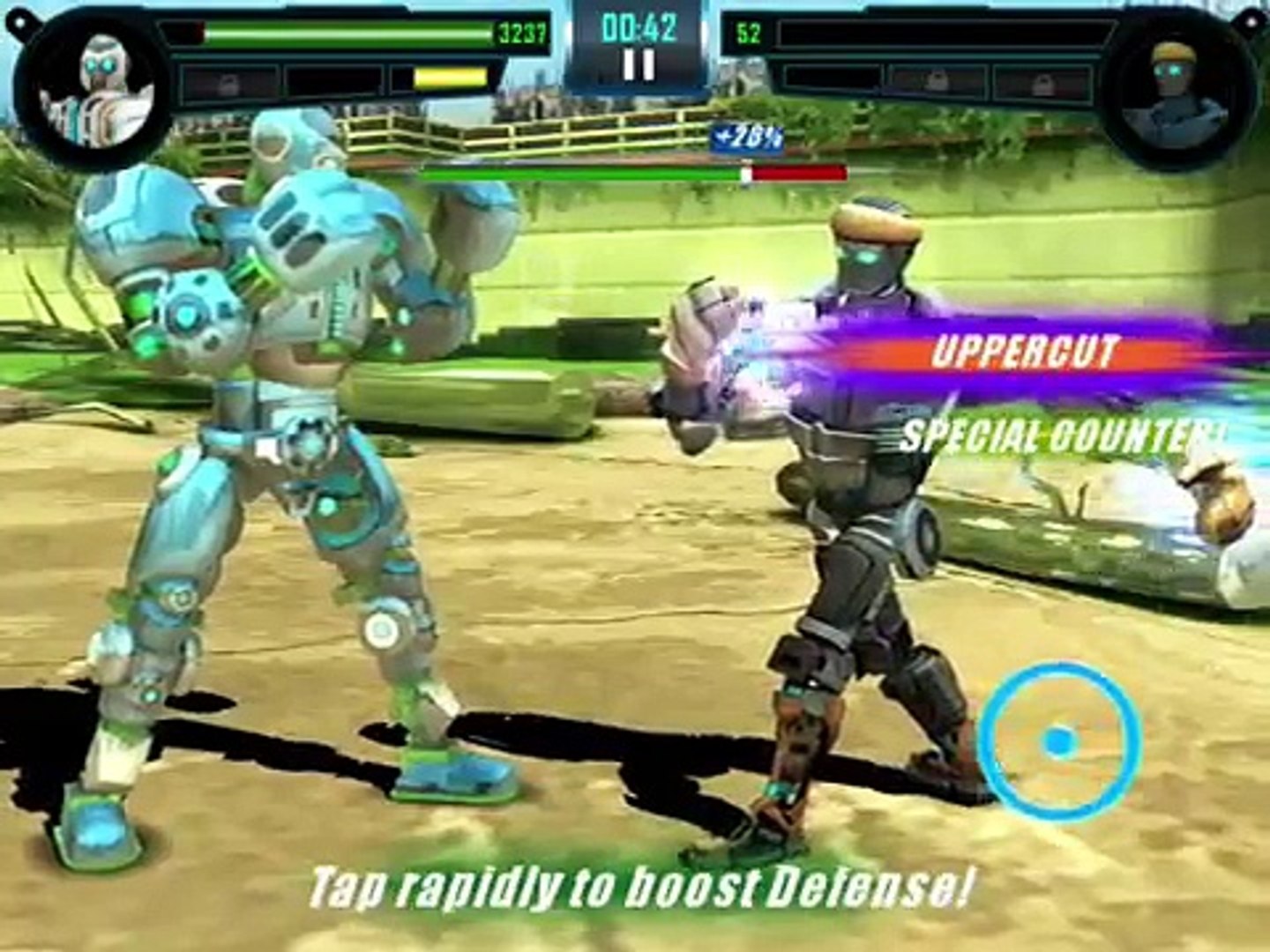 Real Steel Zeus Vs Atom