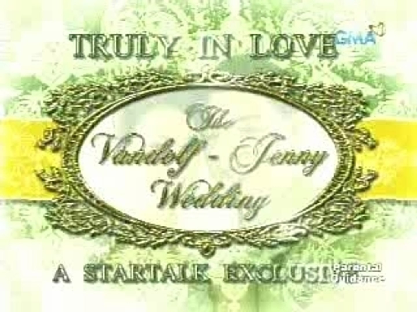 Jenny And Vandolph Wedding Vandolph And Jenny Quizon FamousFix.com