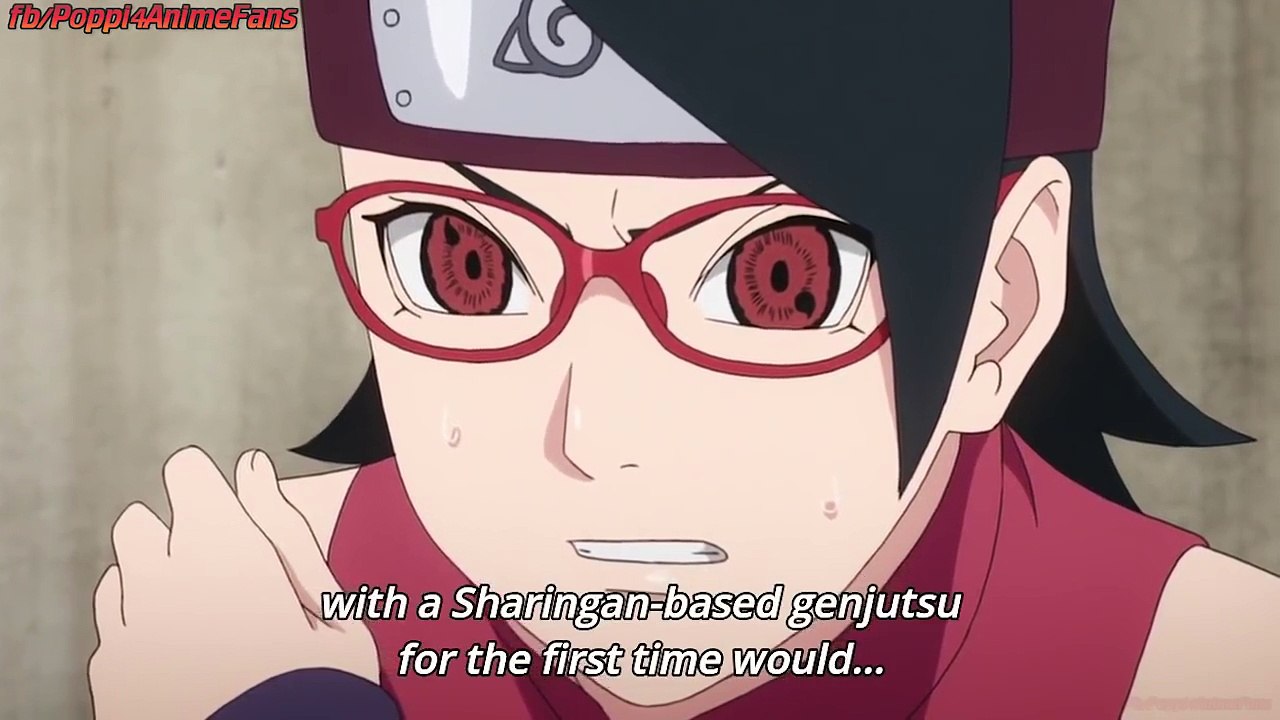 Sarada Vs Araya, Lightning Ball & Fireball Jutsu, Naruto Surprised ...