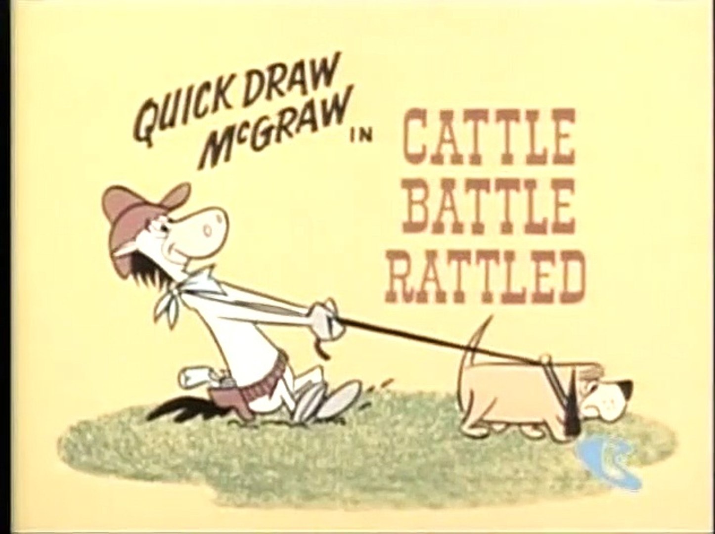 Quick Draw Mcgraw And Snuffles Dog Biscuit Youtube