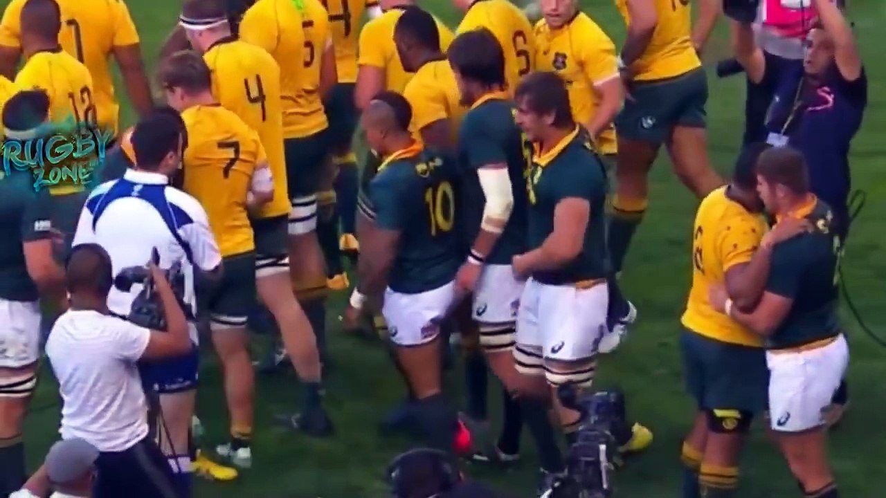 Rugby 'Sticking Up For Your Teammates' Moments - Dailymotion Video