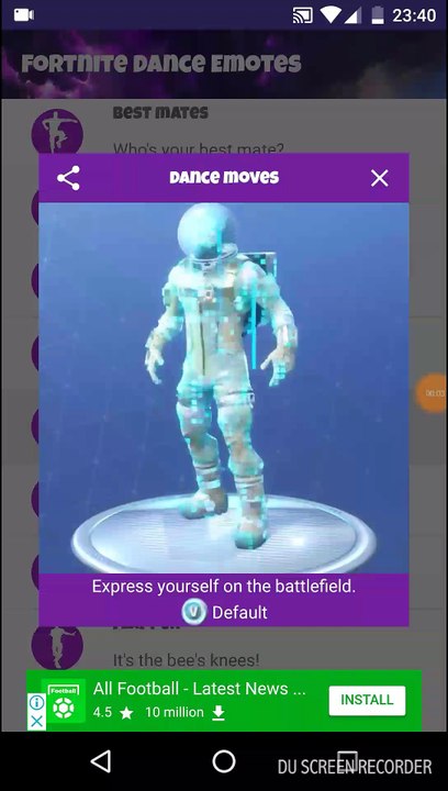 DANCE MOVES - Fortnite Dance Emote - video Dailymotion