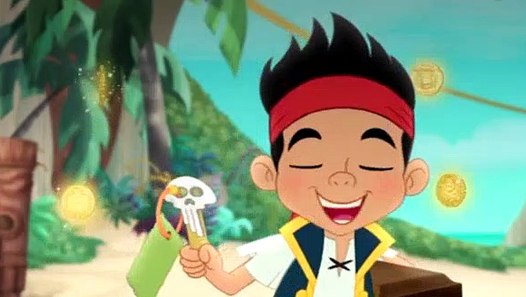 Jake and the Neverland Pirates - S01E11b - The Key to Skull Rock ...