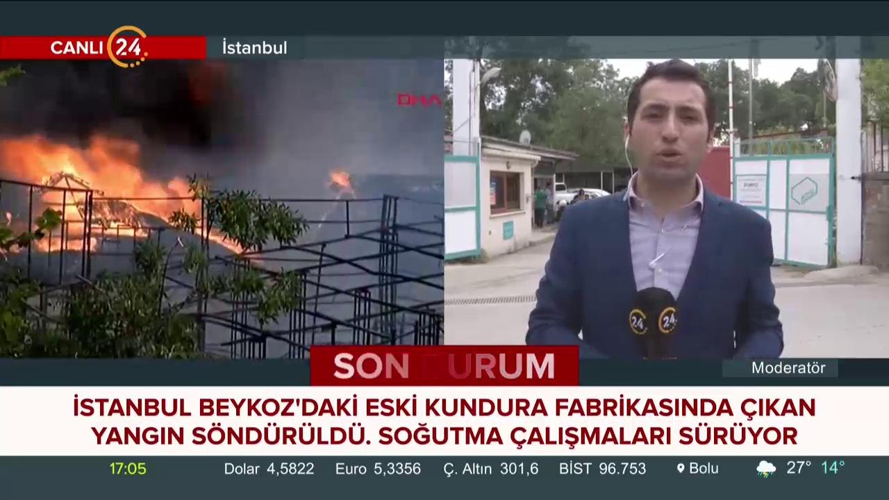 Umut Erol: Dumanlar 15:00 sularında görüldü, zamanında müdahale ile ...