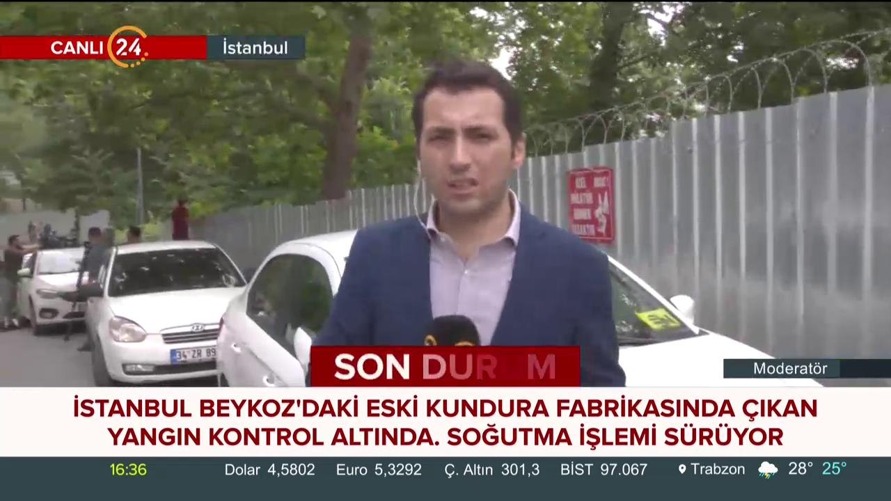 Muhabirimiz Umut Erol, Beykoz yangınındaki son durumu aktardı ...