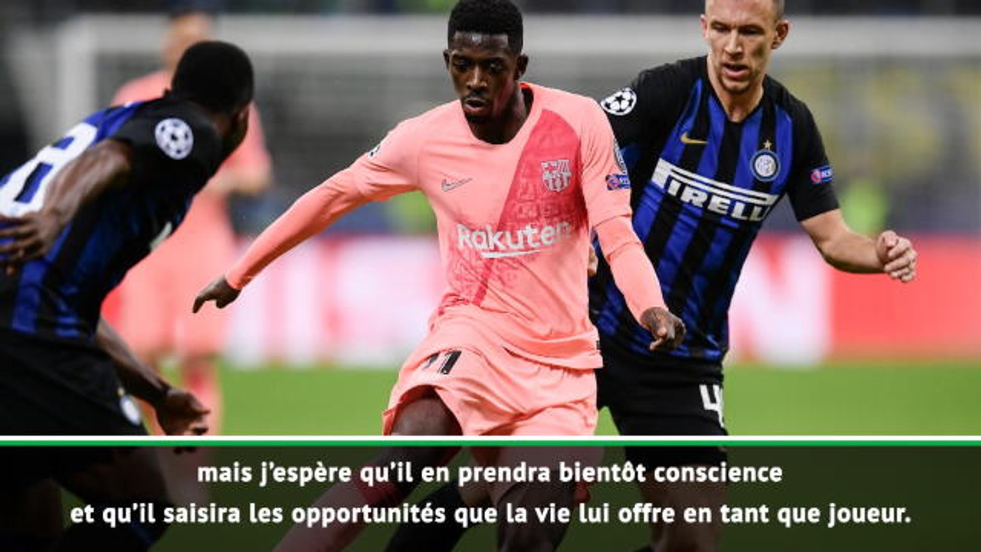 Barça - Edmilson : "Le club et le staff doivent aider Dembélé"