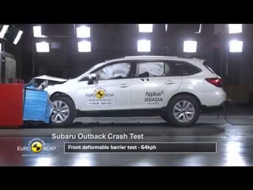 Subaru Outback - Crash Tests 2014 | AutoMotoTV - video Dailymotion