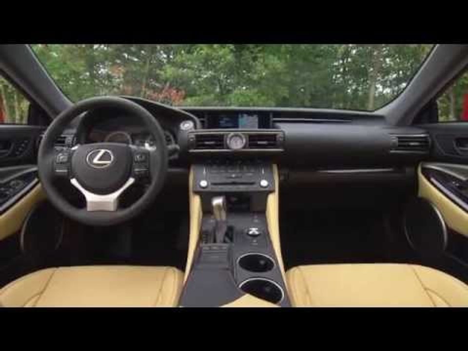 2015 Lexus RC 350 Interior Design Trailer | AutoMotoTV - video Dailymotion