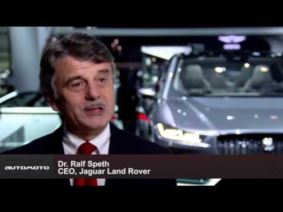 Jaguar Land Rover at the LA Auto Show - Interview Dr. Ralf Speth, CEO ...