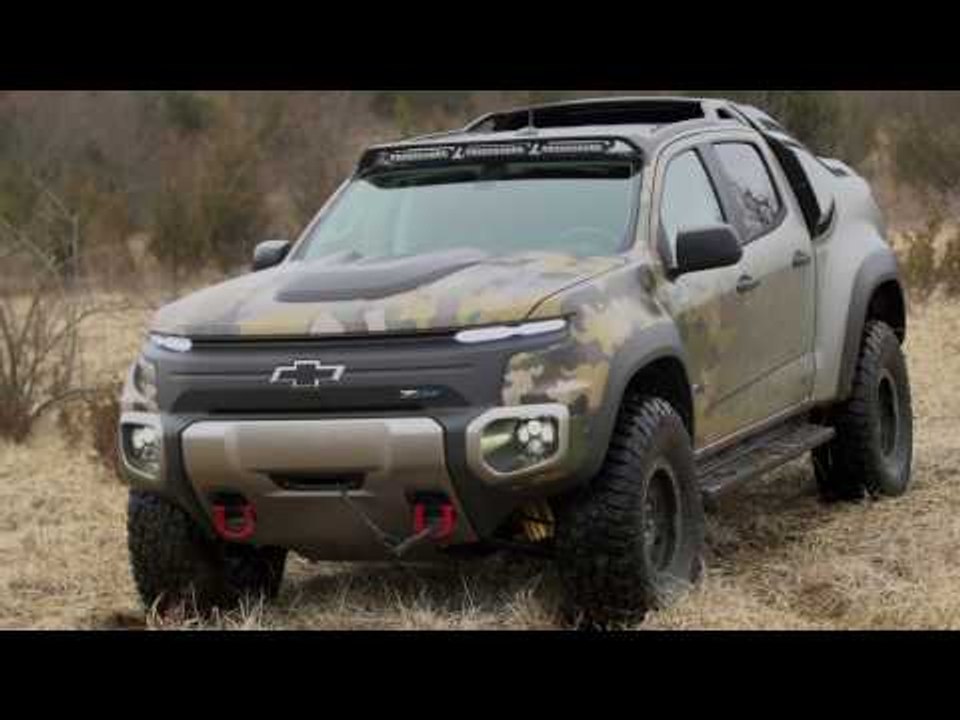Chevrolet Colorado ZH2 Fuel Cell Electric Vehicle Extrior Design ...