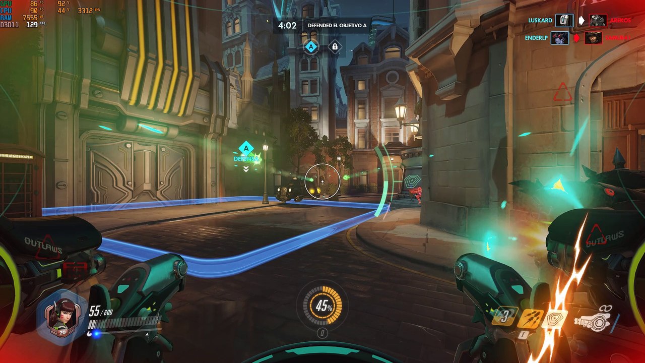 Gameplay de Overwatch en HP Omen 15 2018 a más de 144 fps - Vídeo ...