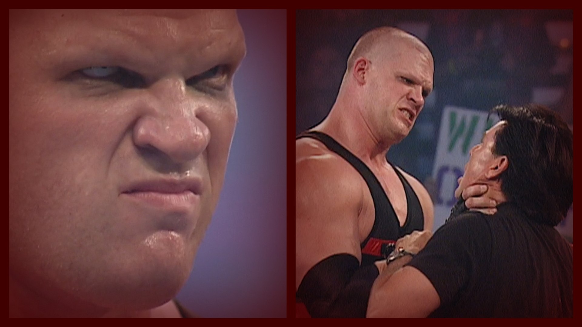 Kane Unmasked With Hair