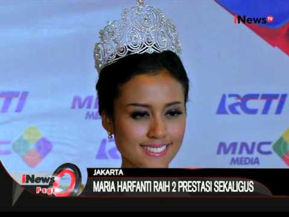 Maria Harfanti Harumkan Nama Indonesia Dengan Sabet 2 Penghargaan ...