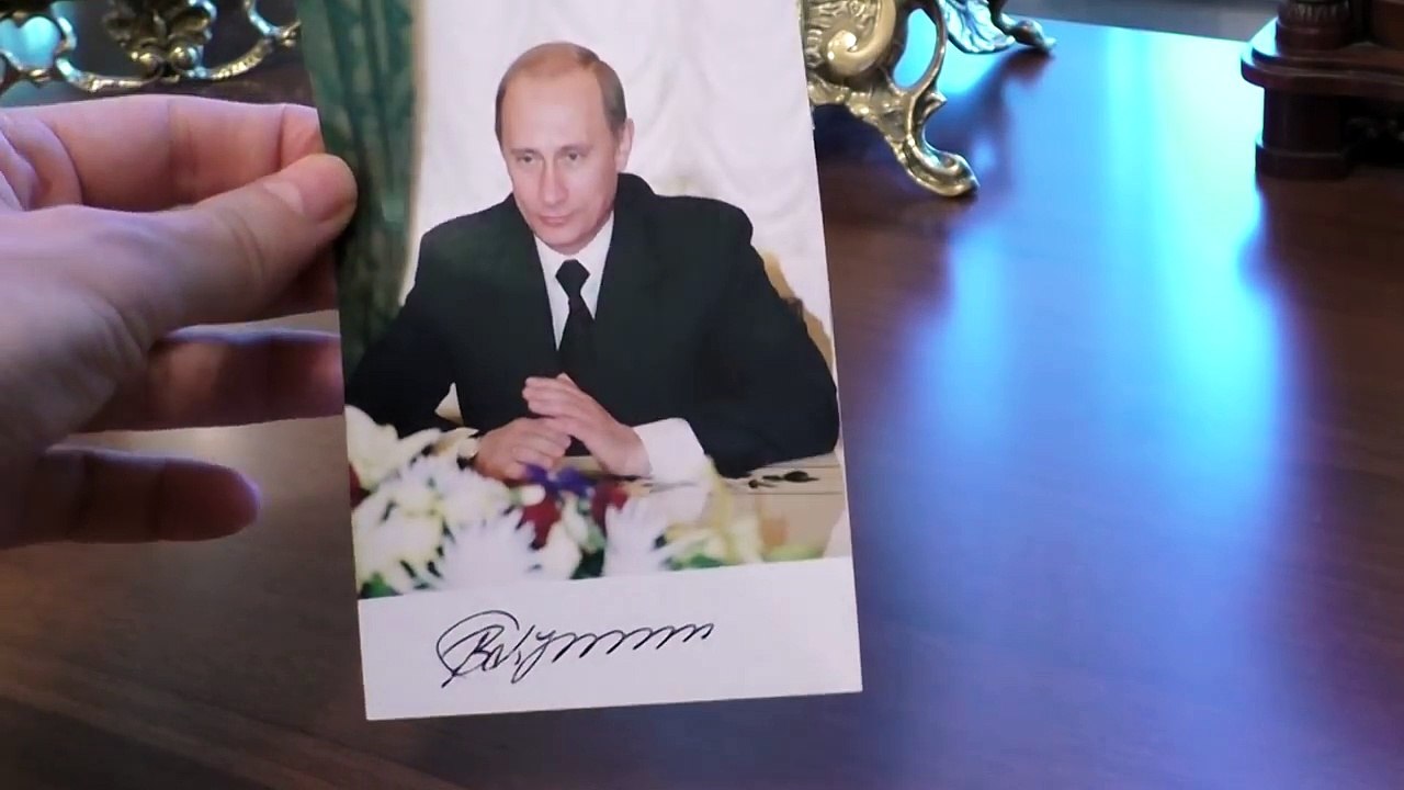 Vladimir Putin autograph, President of Russia autograph, Signature of ...