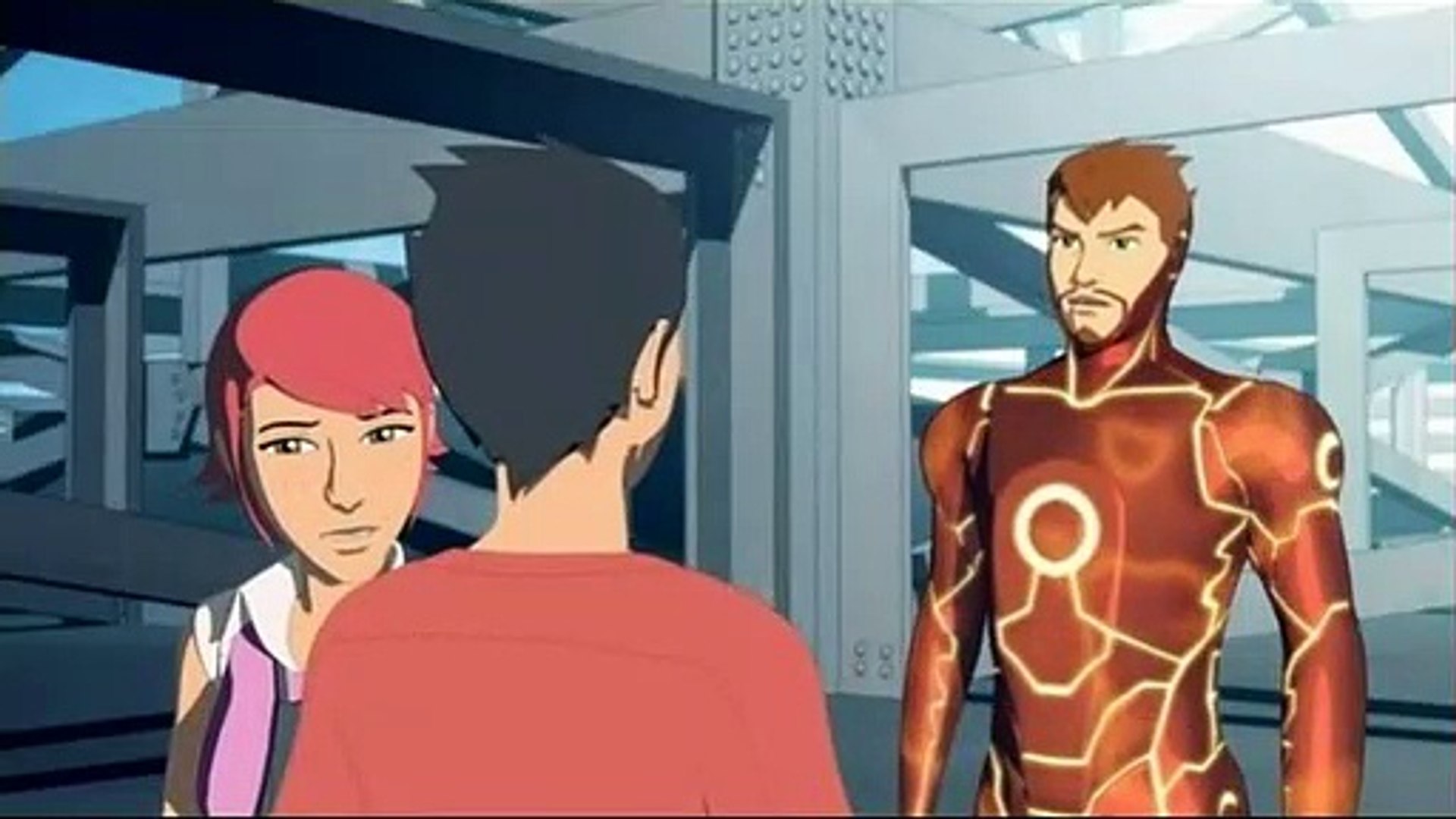 Iron Man Cartoon Armored Adventures