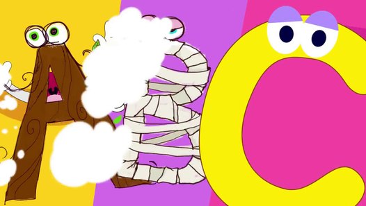 Change the Monster ABC! l Halloween ABC song l Nursery Rhymes l ...