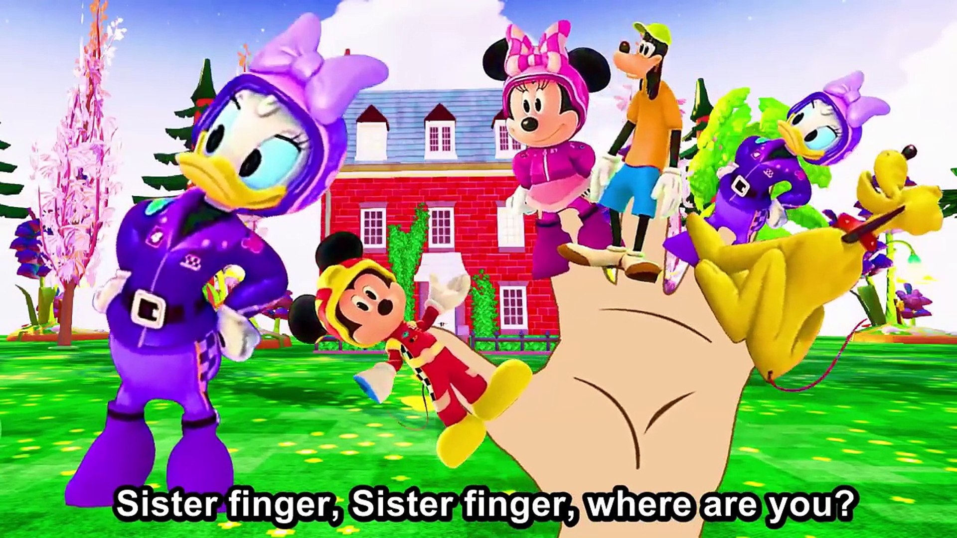 Mickey Mouse Tom And Jerry Finger Family