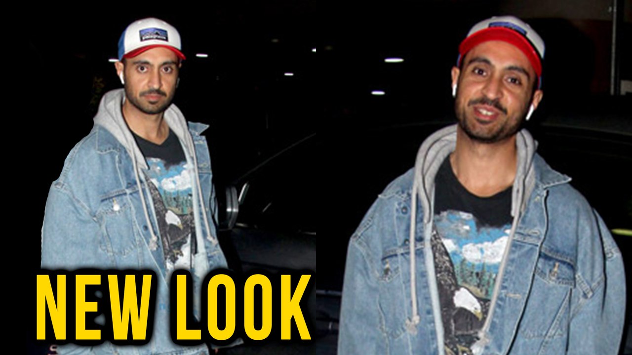 Diljit Dosanjh New Look Without Turban At Mumbai Airport - video ...