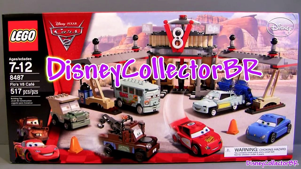 LEGO Cars Flos V8 Cafe Buildable Toys 8487 Cars 2 Disney Pixar Flo ...