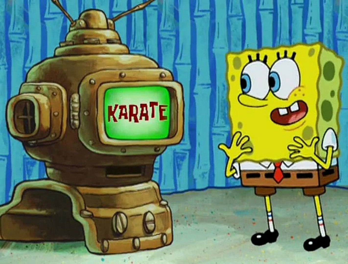 Spongebob Karate Hakken