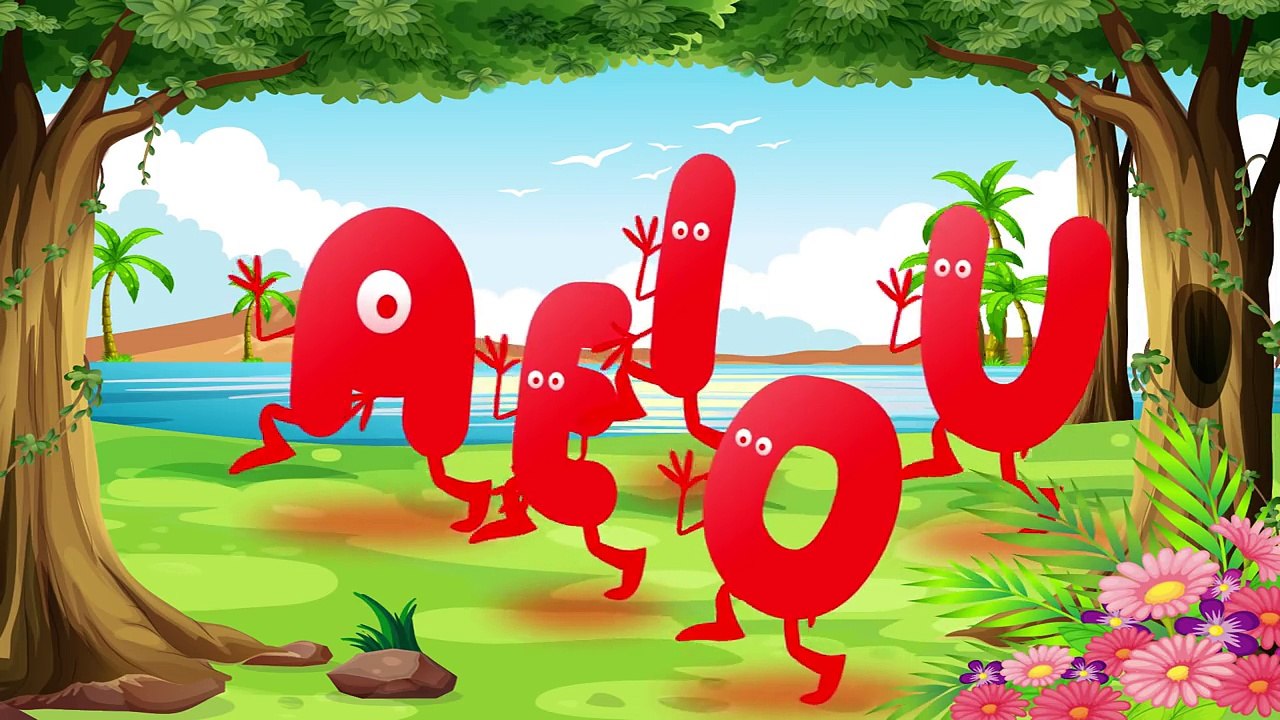 When 2 Vowels Go Walking | Phonics Song for Kids | Jack Hartmann ...