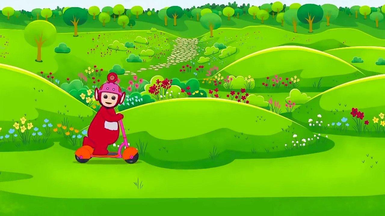 Les Teletubbies en français Les Roues de LAutobus | The Wheels on the ...
