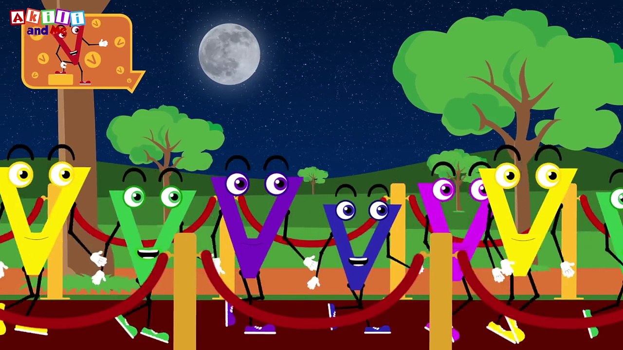 The Letter V Song | Educational phonics song from Akili and Me, African ...