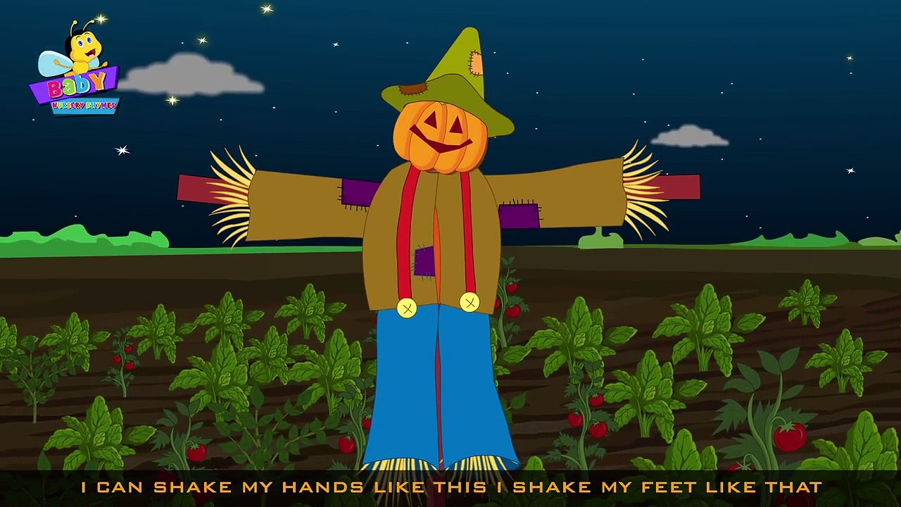 Dingle Dangle Scarecrow Rhyme | Dingle Dangle Scarecrow Nursery Rhyme ...