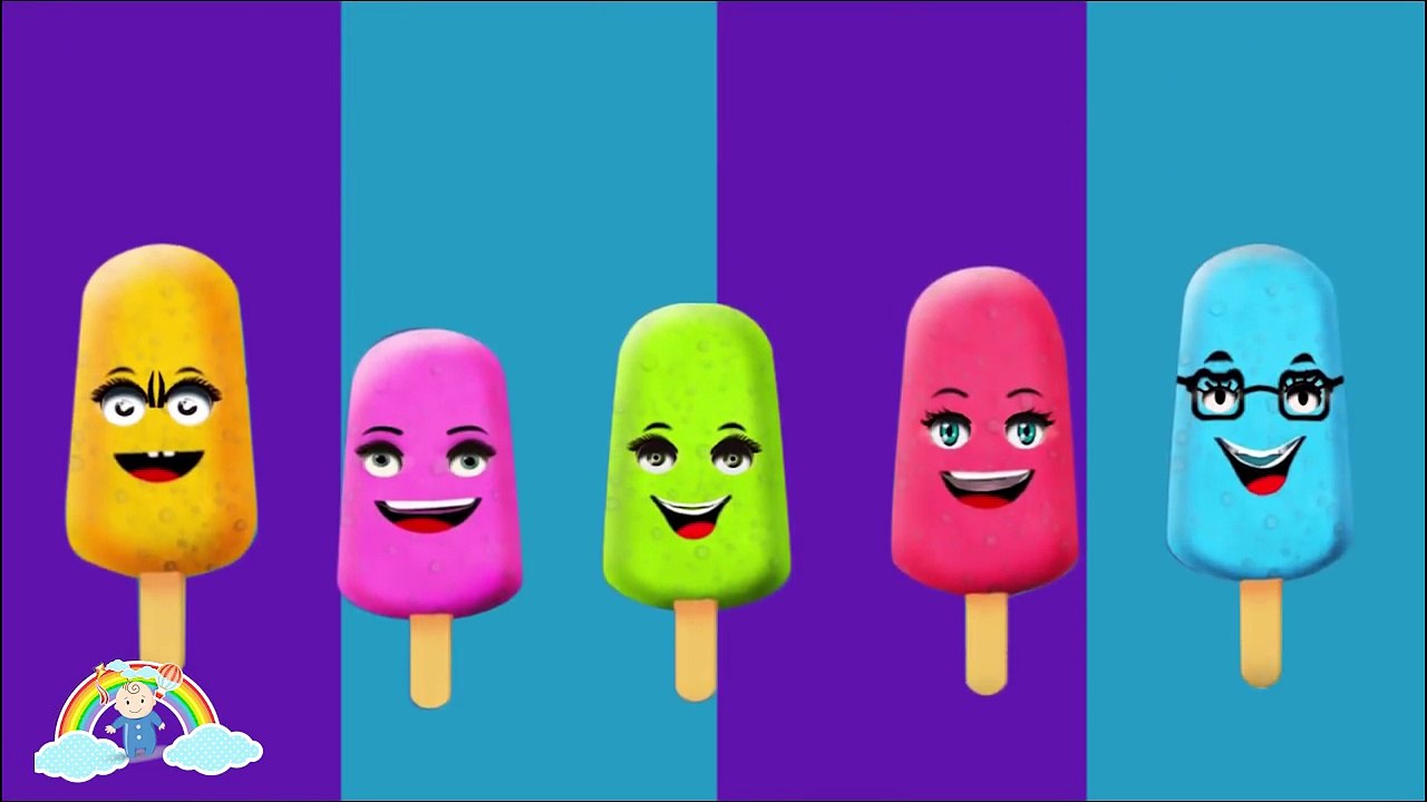 Lollipop Finger Family Nursery children 3d rhymes Popsicle finger ...