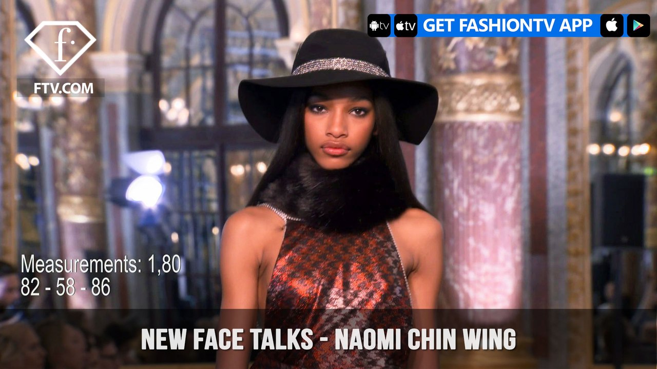 Naomi Chin Wing New Face Model Talks Fall/Winter 2018-19 | FashionTV ...