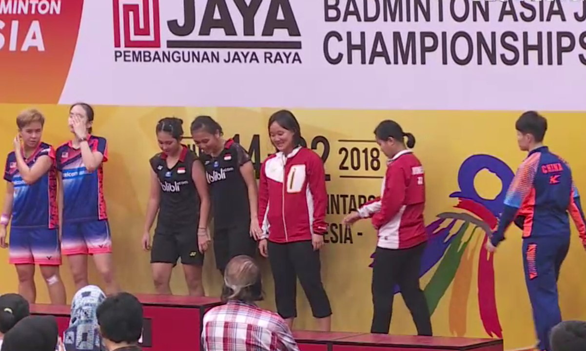 Febriana/Ribka Tak Menyangka Juara Asia Junior 2018 - Video Dailymotion