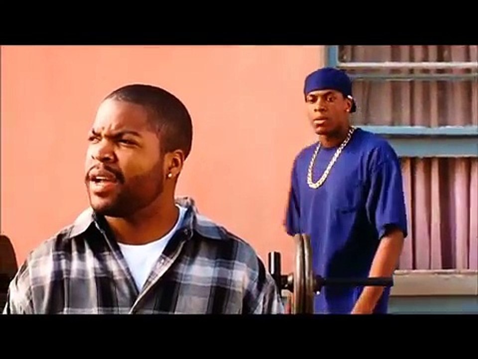 Friday - Craig tells smokey he got fired for stealing boxes ...