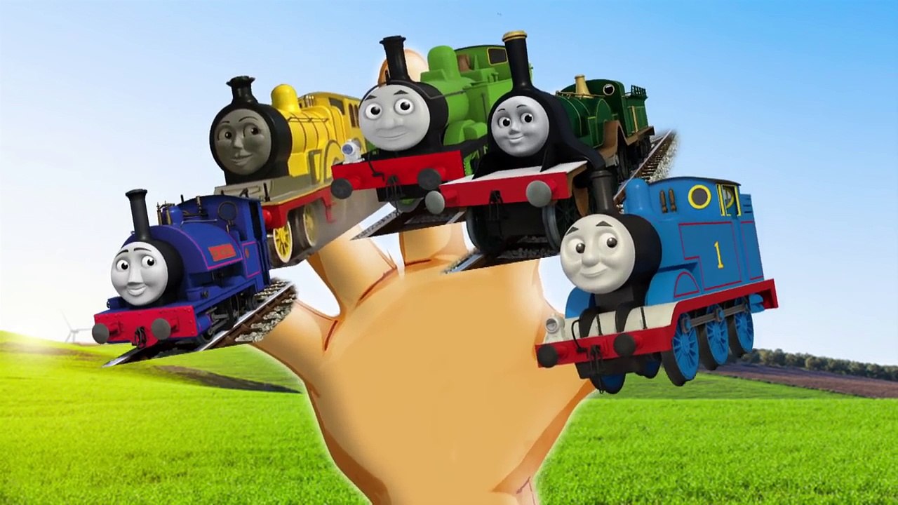 THOMAS And Friends Daddy Finger Family Song Thomas Train Daddy Finger ...