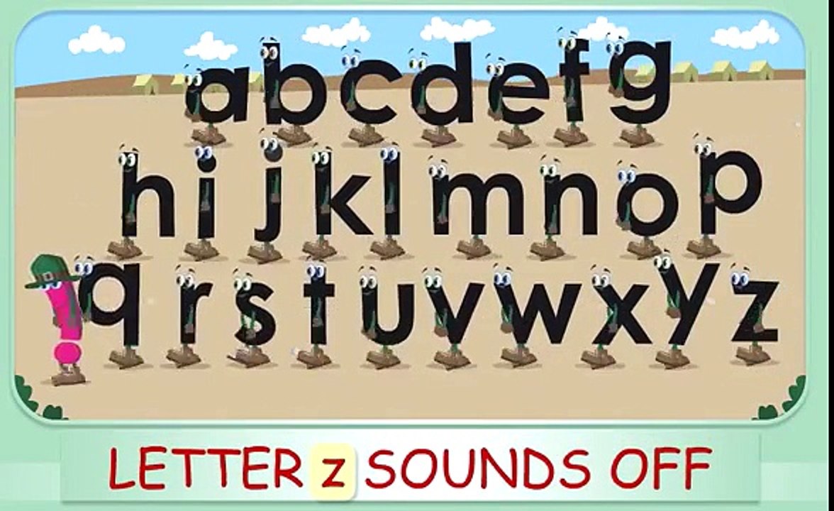Alphabet Fun Letter z Sounds Off - 動画 Dailymotion