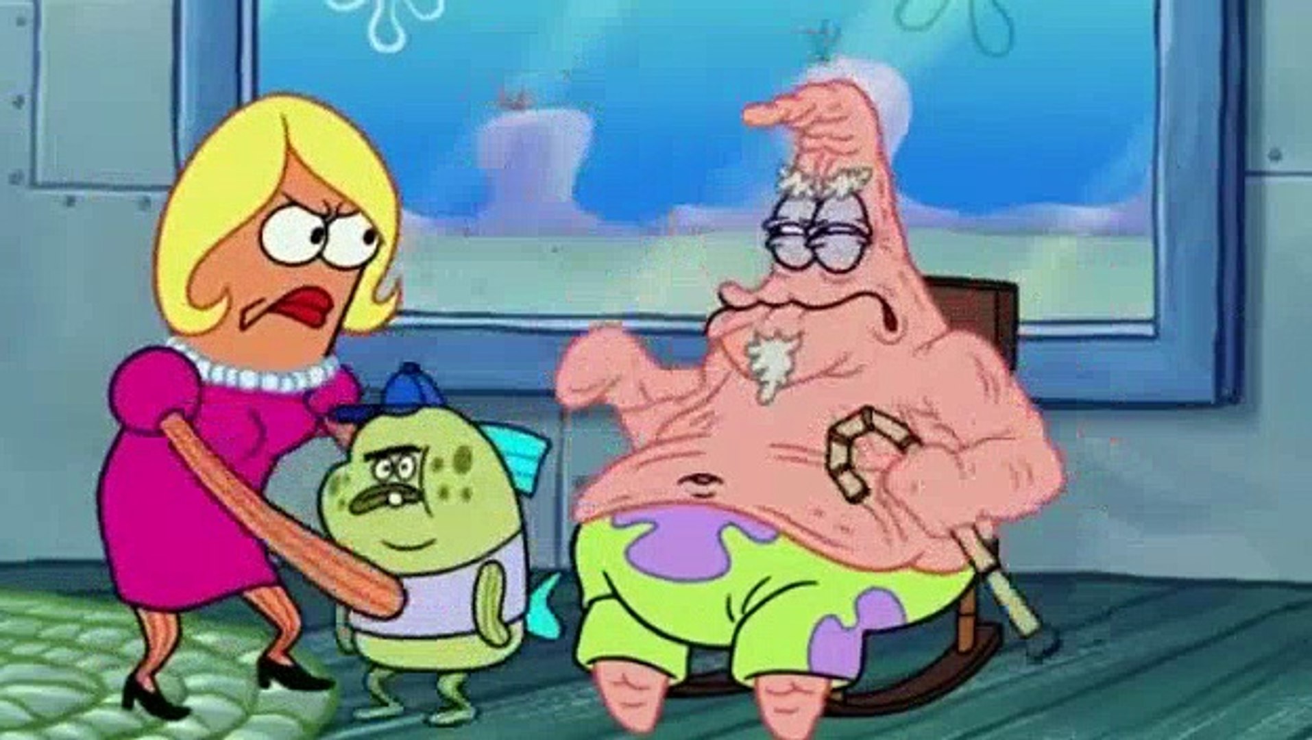 Patrick Star As An Old Man