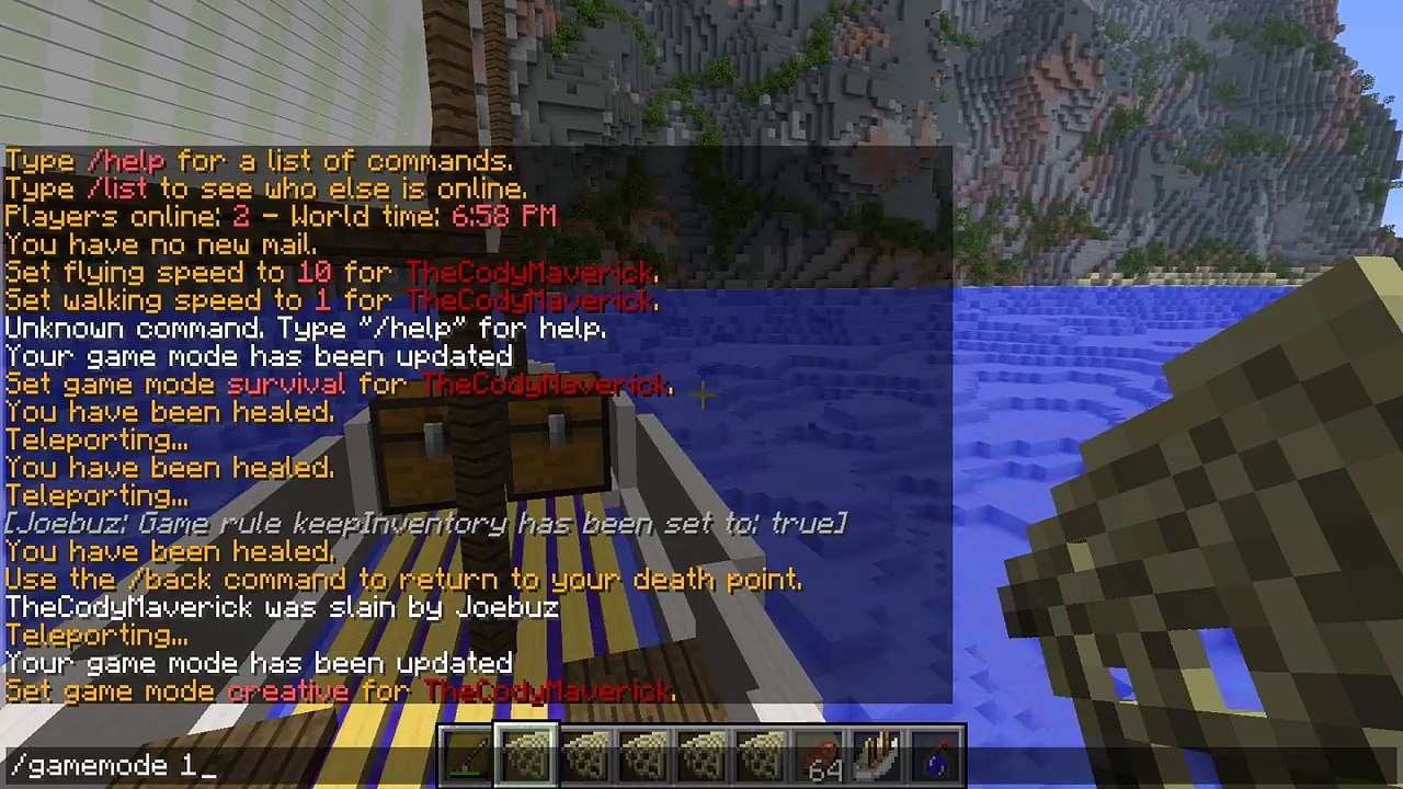 Minecraft | FISHING CHALLENGE Fishing Mod! (JAWS, SHARKS, BOAT MOD ...