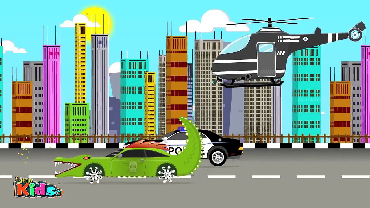 Good vs Evil | Police Car | Scary Monster Car | Kids Videos – Видео ...