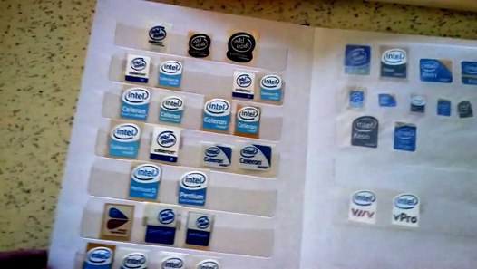 Intel inside computer badge stickers decal collection - video dailymotion