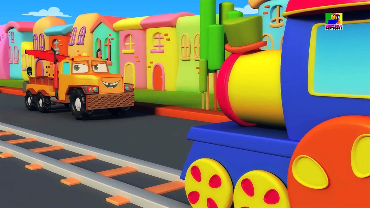 Bob o trem | Frutas para crianças | Crianças aprendem | Bob The Train ...