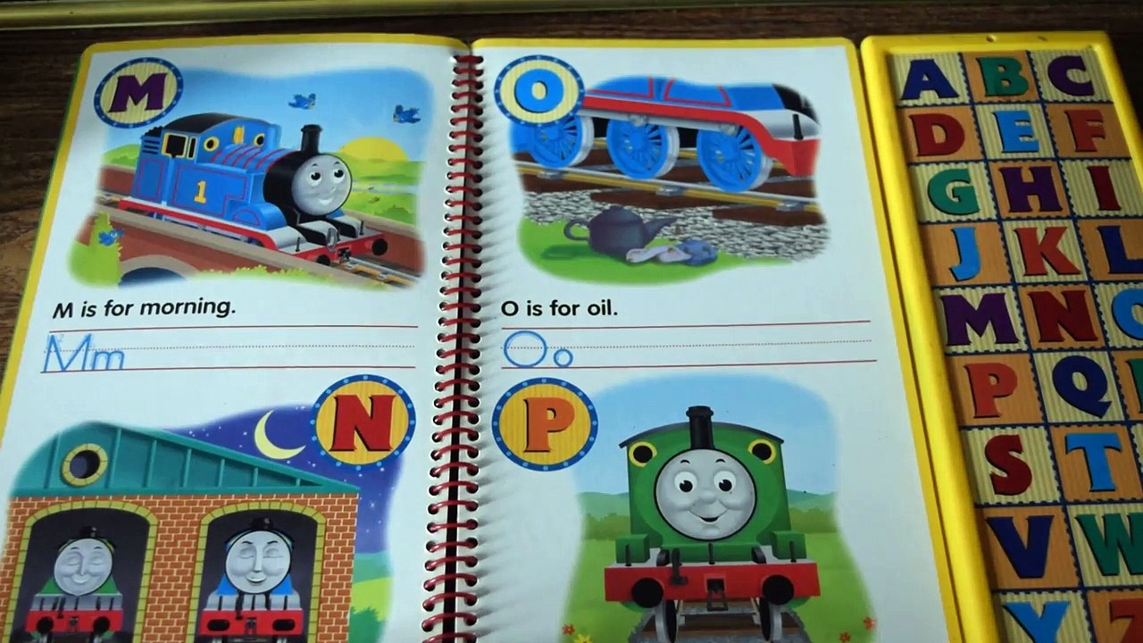 THOMAS FRIENDS ABC SOUND STORY PLAY A SOUND TRAIN ACTIVITY BOOK - video ...