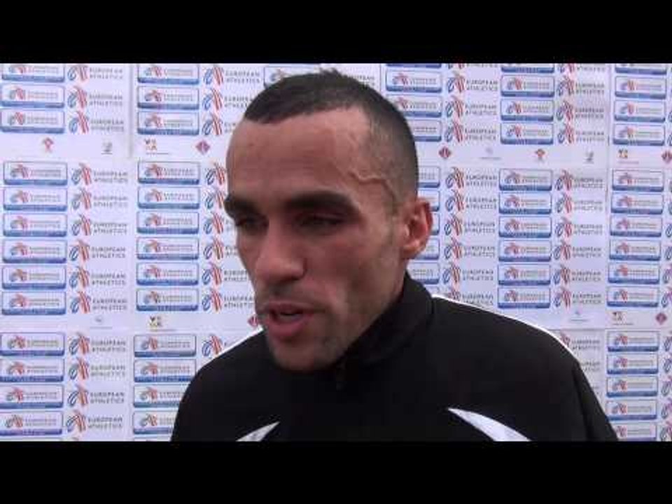 Jamale Aarrass (FRA) after the 1500m - video Dailymotion