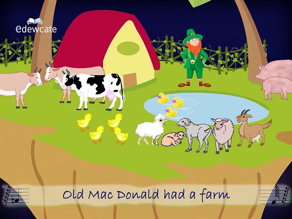 Edewcate english rhymes Old McDonald had a farm - video Dailymotion