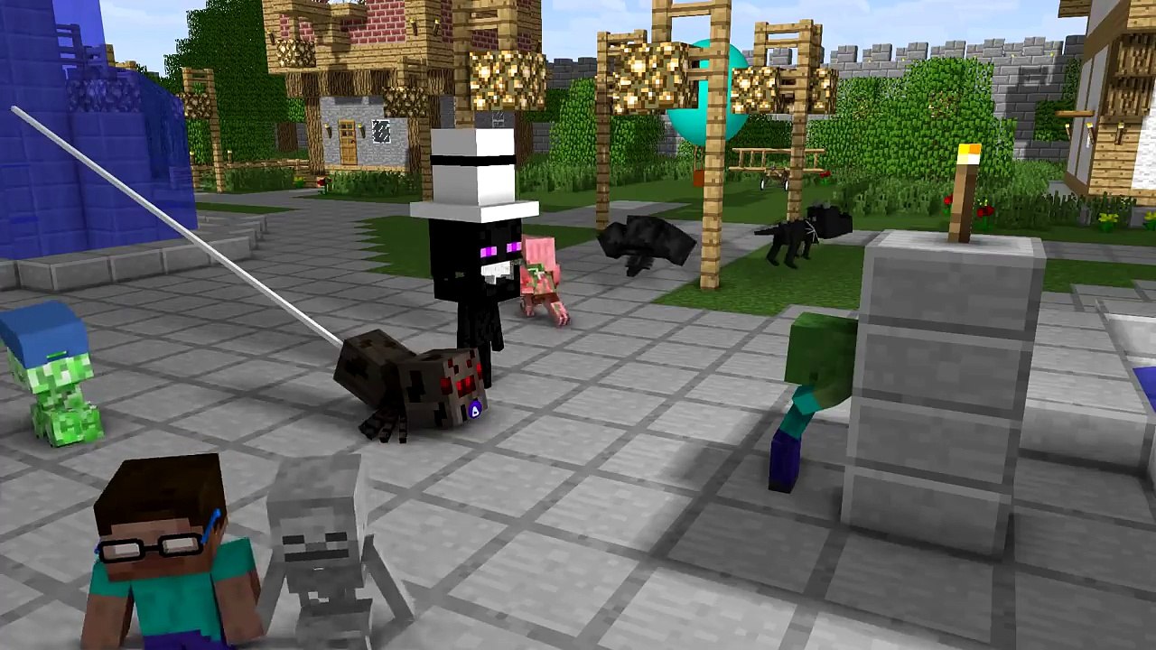 Monster School: IT [SCARY] Minecraft Animation – Видео Dailymotion