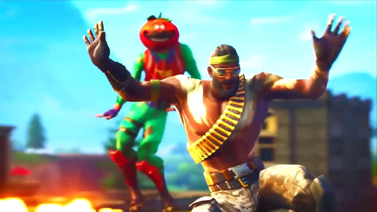 *NEW* BEEF BOSS "Durrr Burger" SKIN SHOWCASE WITH ALL FORTNITE DANCES ...