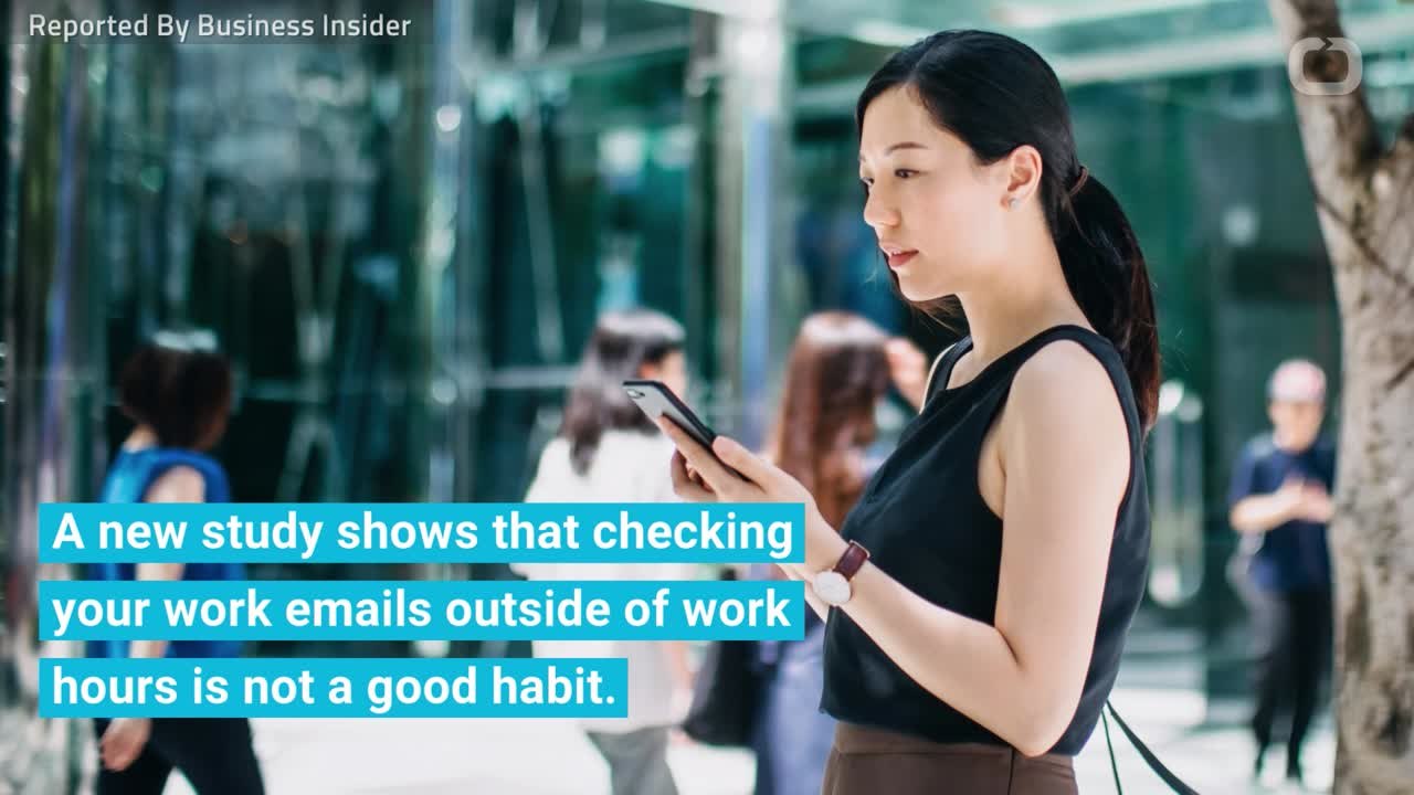 Checking Work Emails Is Not Great For You Outside Of Work - video ...
