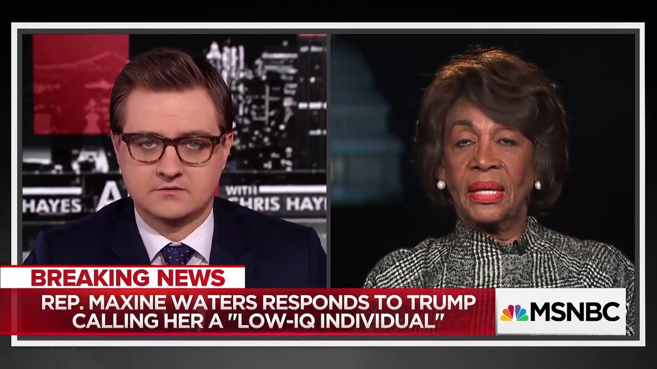 Wow… Maxine Waters is a hypocrite! - video Dailymotion