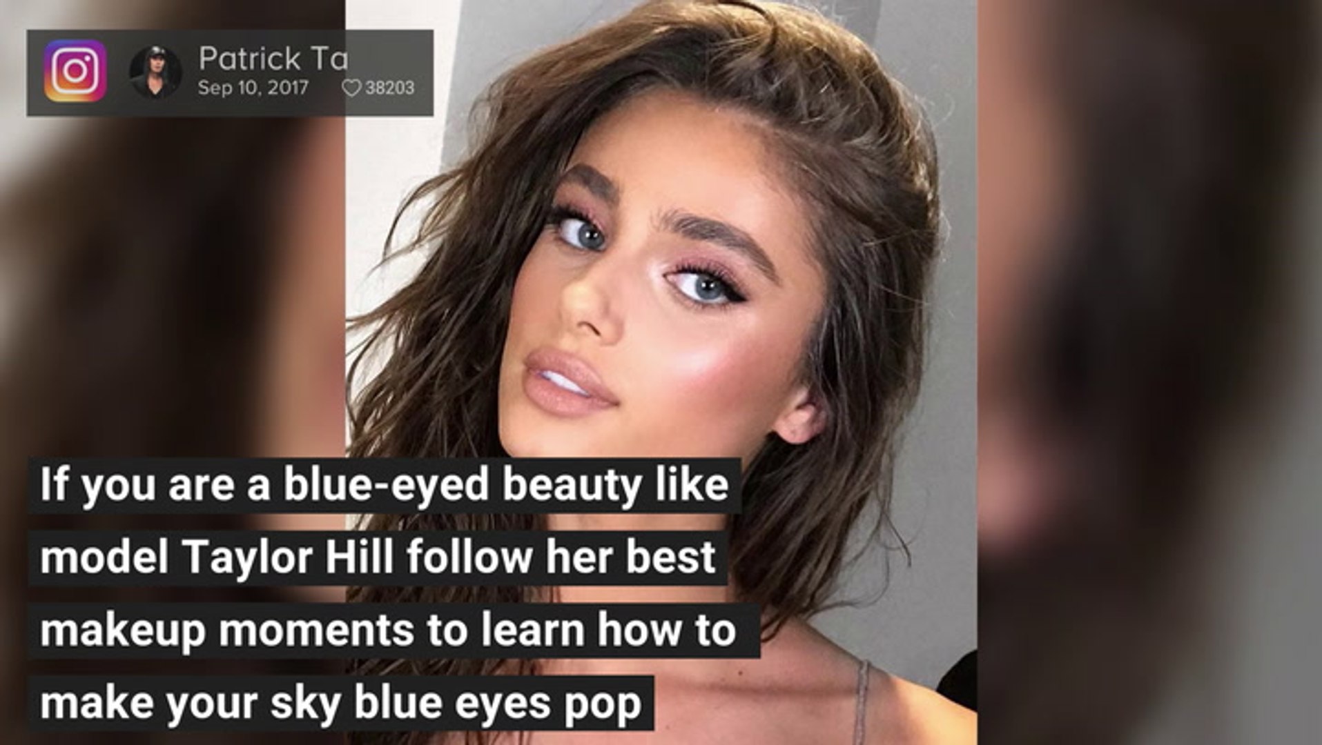 How To Make Blue Eyes Pop Without Makeup