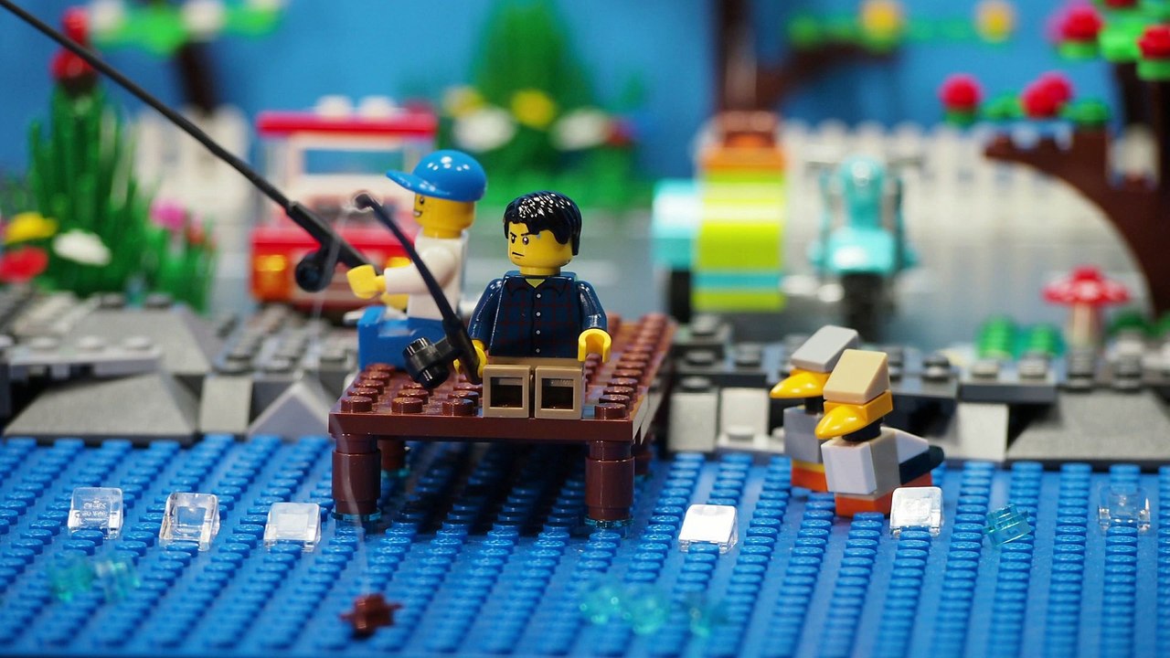 LEGO - Elmer Goes Fishing - video Dailymotion