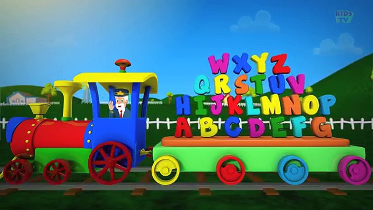 ABC Train Song | Alphabet Song | Nursery Rhyme for Kids and Childrens ...